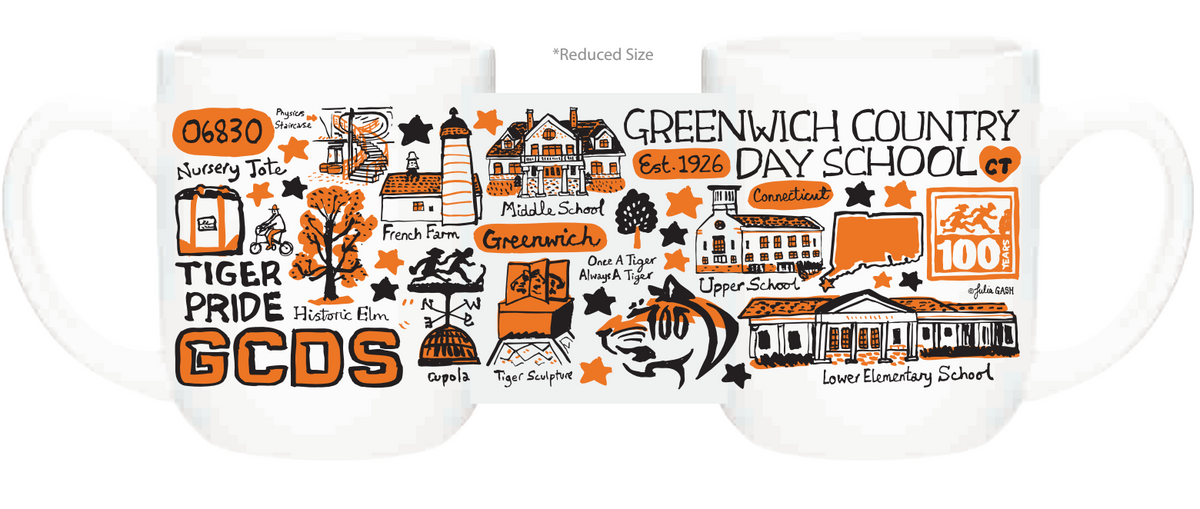 Julia Gash Centennial Mug – GCDS Tiger Store