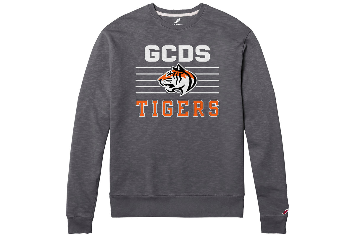 League Weathered Terry Crew – GCDS Tiger Store